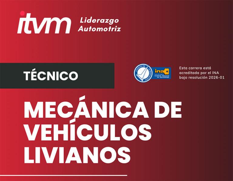 Mecánica de VEHÍCULOS LIVIANOS - ITVM Liderazgo Automotriz